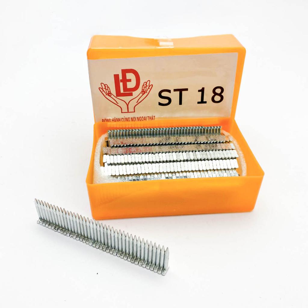 Hộp 722 đinh bê tông ST18 Đinh Lực gồm 19 băng 38