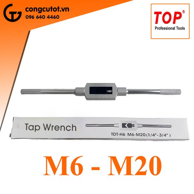 Tay quay Taro M6-M20 dài 330mm TOP TAP-50018B Đài Loan