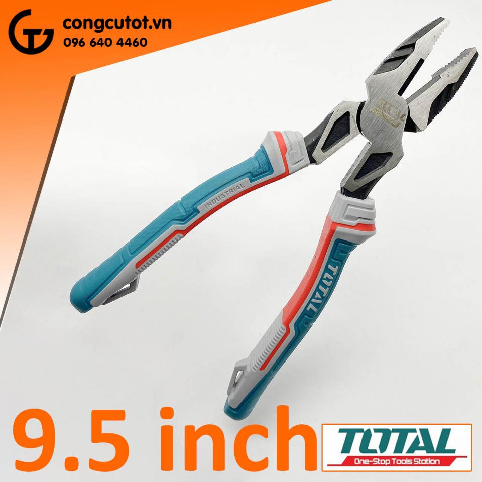 Kìm vạn năng công nghiệp cao cấp 9.5 inch 240mm Total THT210906S