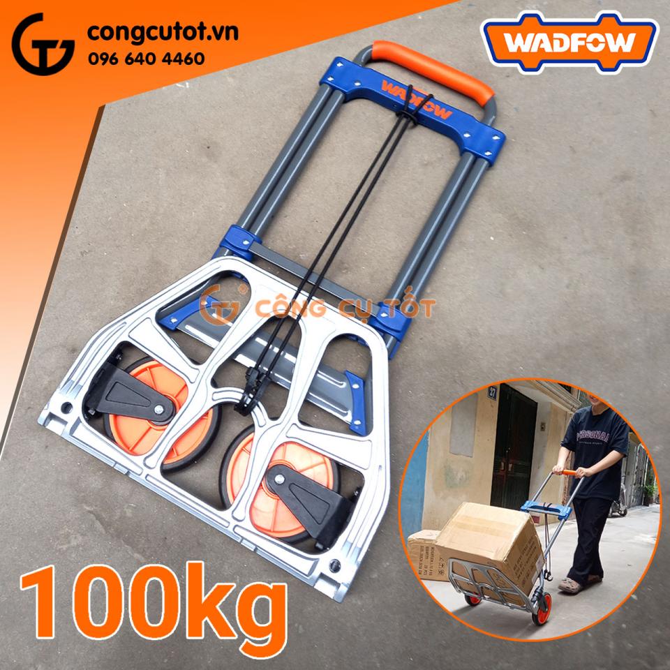 XE ĐẨY HÀNG 2 bánh Ø175mm tải trọng 100kg Wadfow WWB9A10
