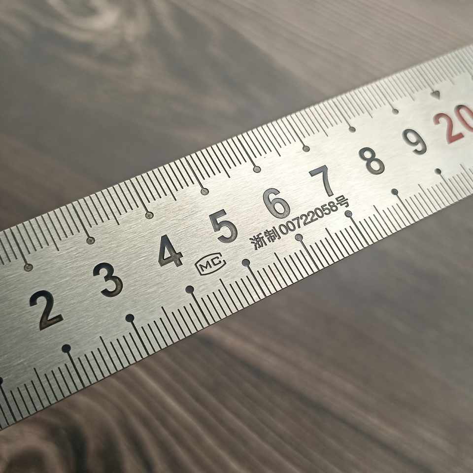 Thước lá thép lưỡng hệ 50cm Berrylion 00722058 THƯỚC LỚN