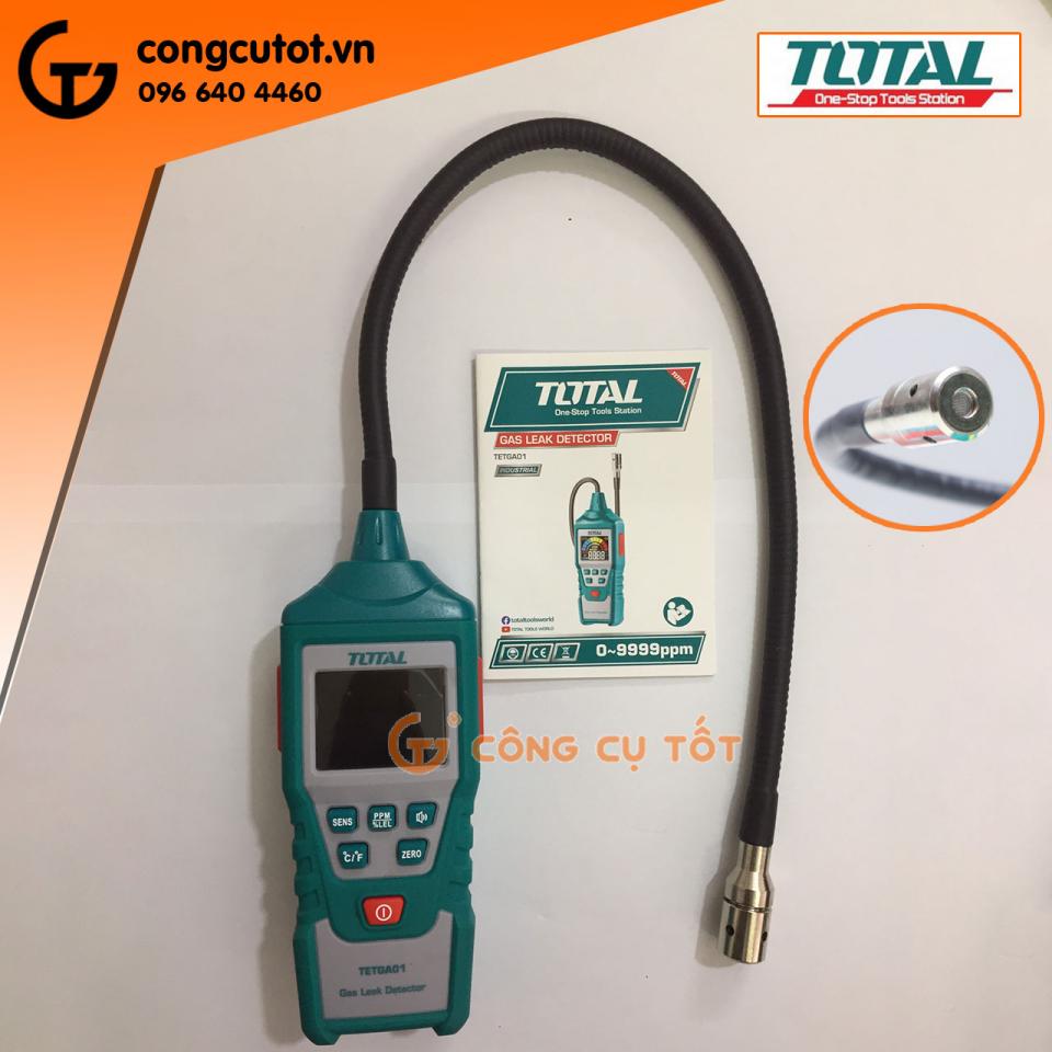 Máy đo dò rỉ khí gas kỹ thuật số Total TETGA01