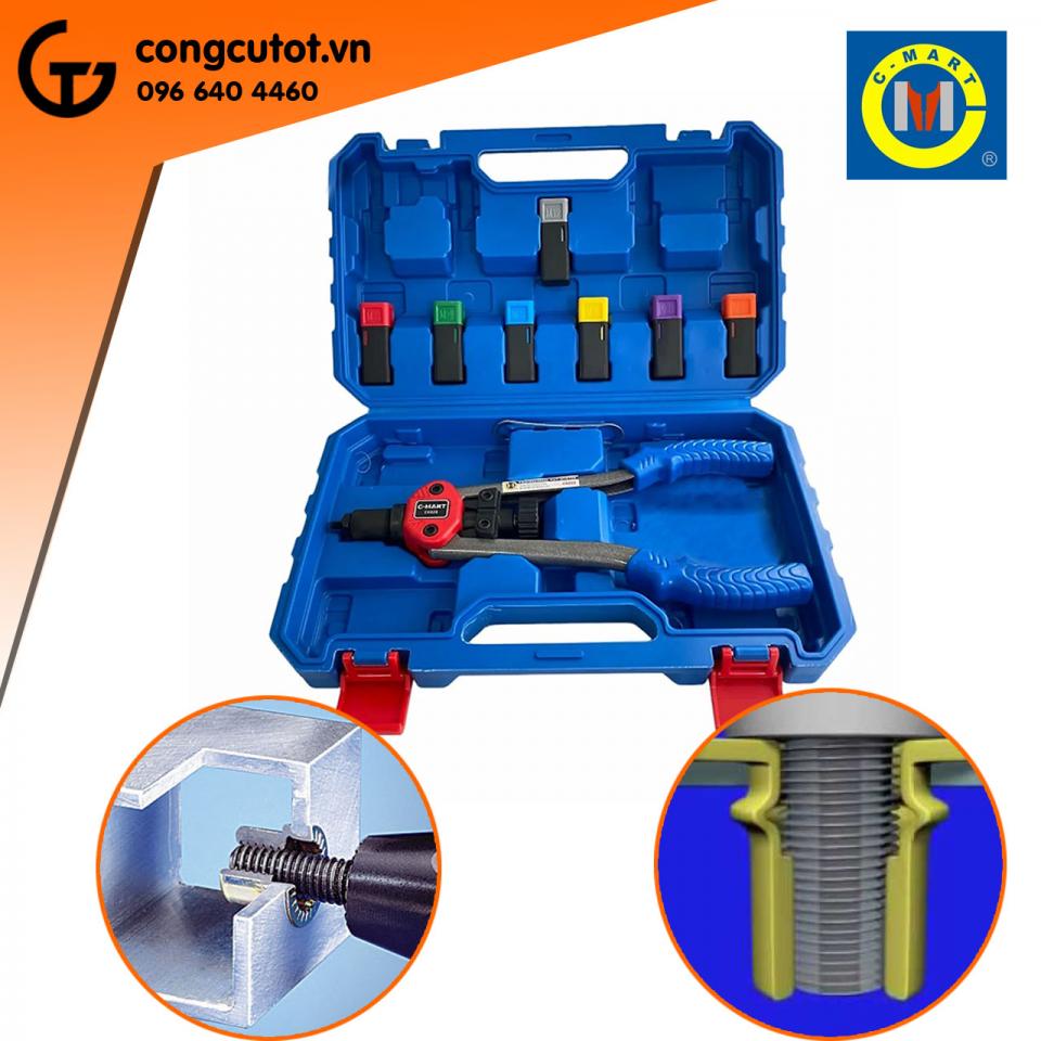 Vam rút ốc tán ren M3-M12 C-Mart C0222