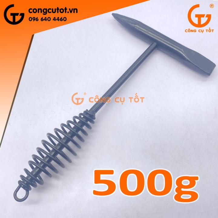 Búa gõ xỉ hàn 500g bằng thép carbon cán lò xo
