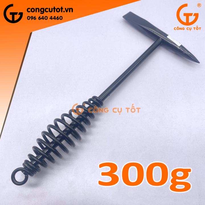 Búa gõ xỉ hàn 300g bằng thép carbon cán lò xo